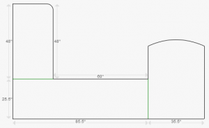 Seam measurements on slab layout - Moraware