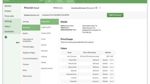 Countertop Drawing and Estimating Software - Moraware