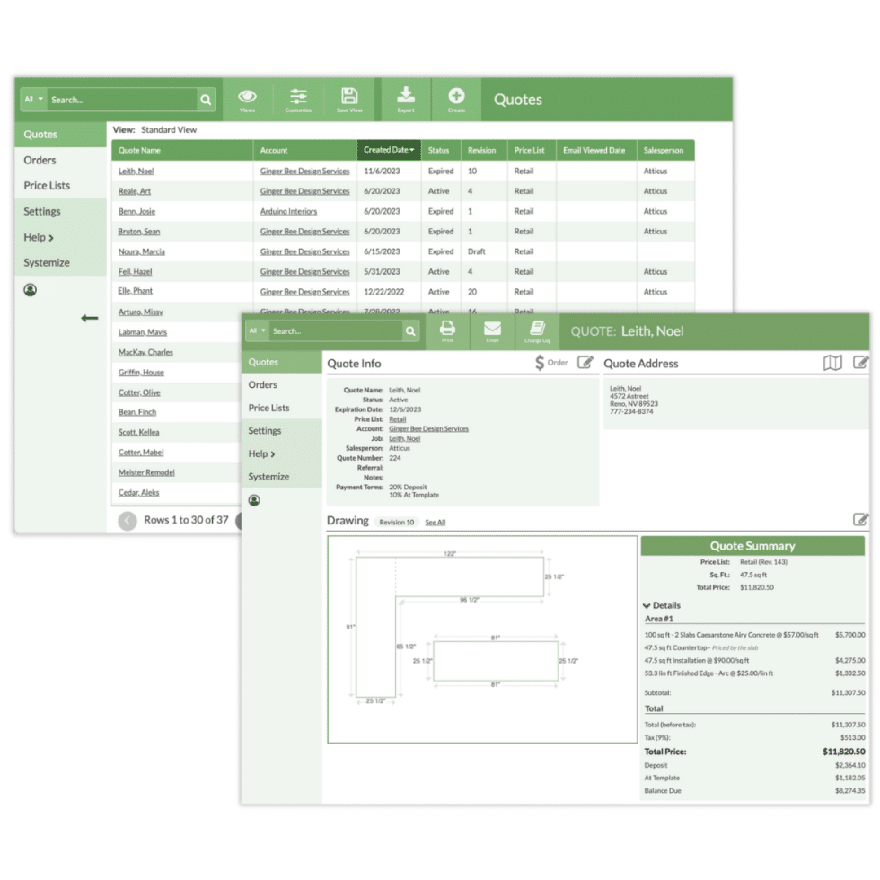 Countertop Drawing and Estimating Software - Moraware