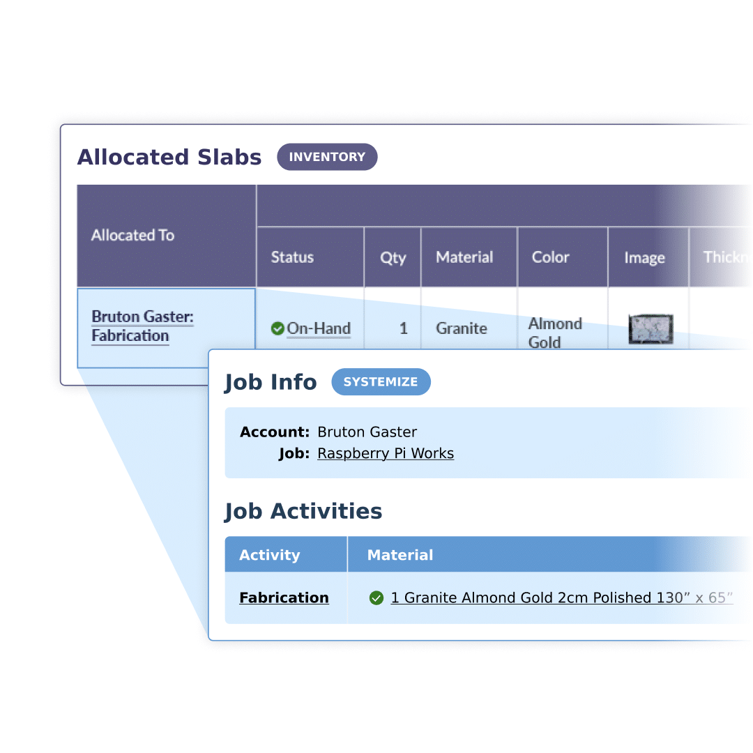 Inventory - Slab Ordering and Tracking - Moraware